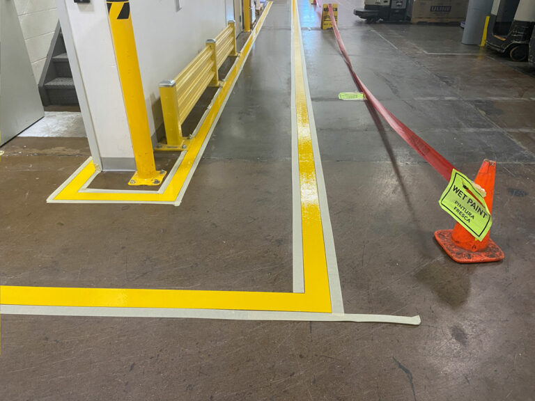 Complex Line Striping System for a New Jersey Pharmaceutical Plant ...